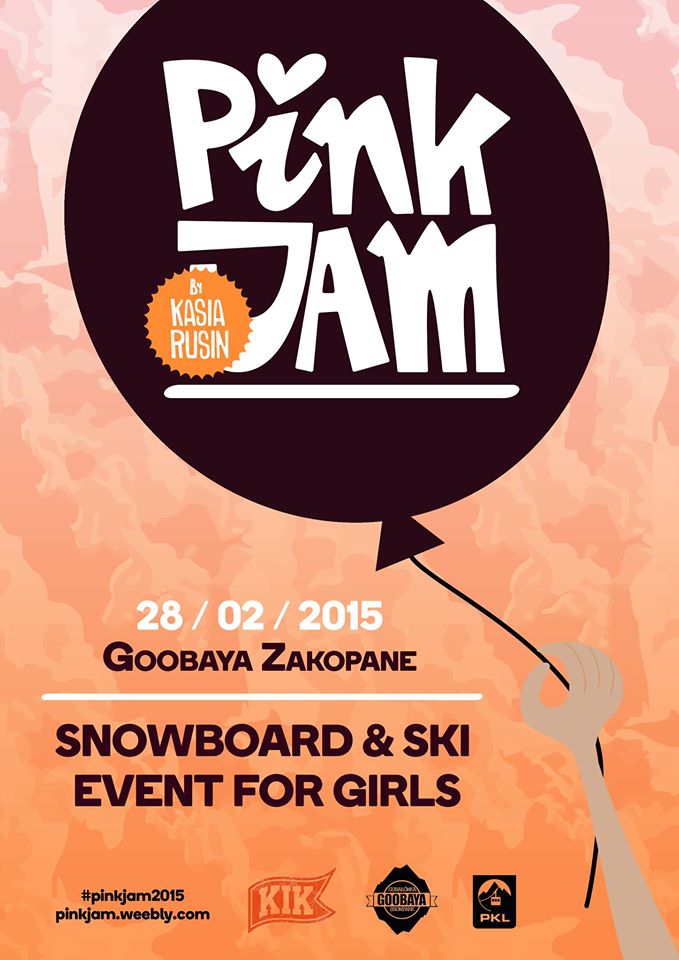 Pink Jam by Kasia Rusin! Już w tą sobotę w Zakopanem!
